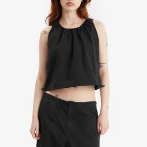 Good American Twill Parachute Bubble Top