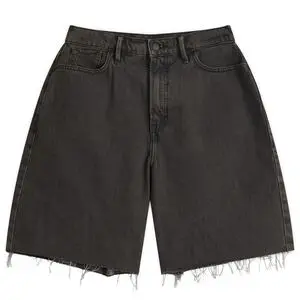 Good American Good Extreme Barrel Shorts