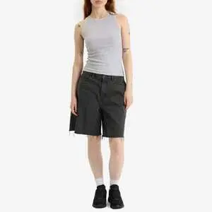Good American Good Extreme Barrel Shorts