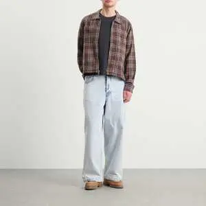 CORRIDOR Venice Plaid Zip Shirt