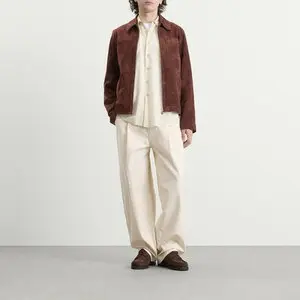 Drole De Monsieur D Mirror Zipped Leather Jacket
