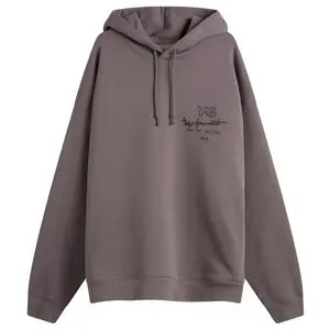 Y3 Logo Hoodie - Granite