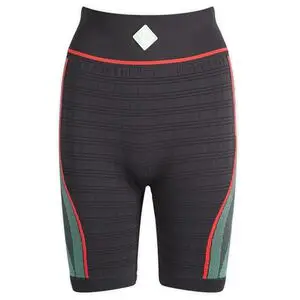 Casablanca Seamless Shorts - Black/mint