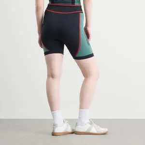 Casablanca Seamless Shorts - Black/mint