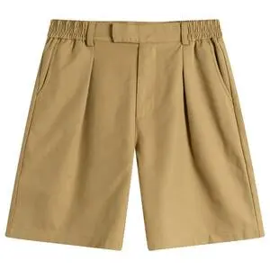 BOUND Wide Pleated Shorts - Camel