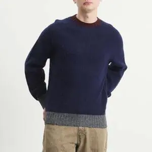 HOWLIN BY MORRISON Howlin' Captain Harry Contrast Trim Jumper