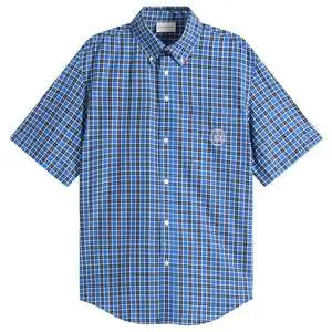 Drole De Monsieur Short Sleeve Check Shirt