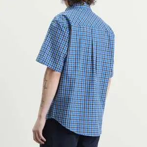 Drole De Monsieur Short Sleeve Check Shirt