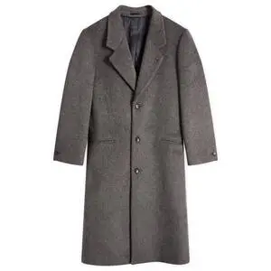 CARTER YOUNG Hewitt Wool Coat - Silver Grey