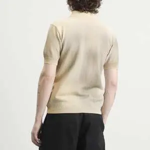 MAISON MARGIELA Knitted Cotton Polo Shirt