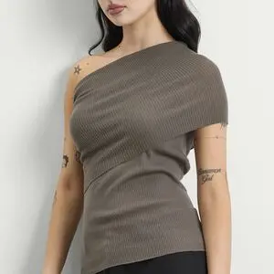 Rick Owens Athena One Shoulder Top