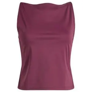 Good American Weightless Scuba Sleeveless Tank - Fig