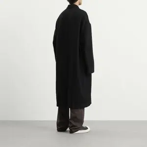 Rick Owens Buttoned Brad Coat