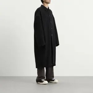 Rick Owens Buttoned Brad Coat