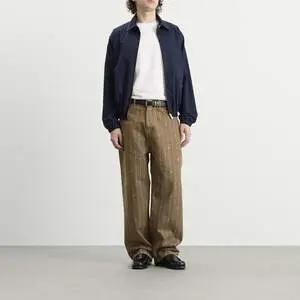 Drole De Monsieur Monogram Baggy Jeans