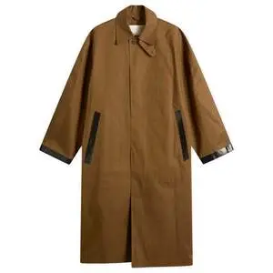 Studio Nicholson X Mackintosh Long Bonded Mac - Peat