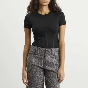 Good American Weightless Scuba Corset Bodysuit