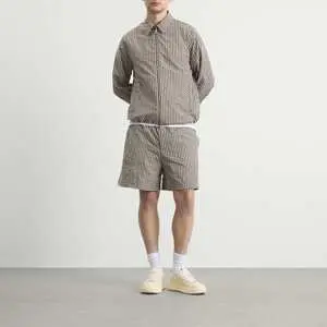 Moncler Checked Zip Up Shirt Jacket