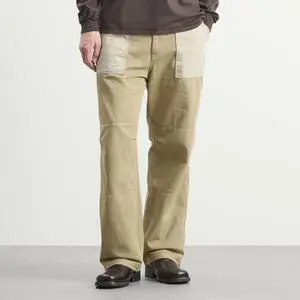 MAISON MARGIELA Cotton Contrast Workwear Trousers