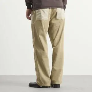 MAISON MARGIELA Cotton Contrast Workwear Trousers