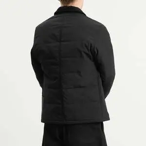 Junya Watanabe Oxford Leather Jacket In | Size: | Leather/eva | End Clothing