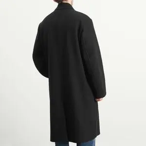 Dries Van Noten Wool Twill Overcoat