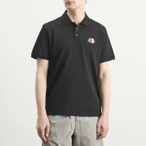 Moncler Tripe Crest Polo Shirt