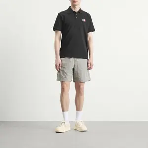 Moncler Tripe Crest Polo Shirt
