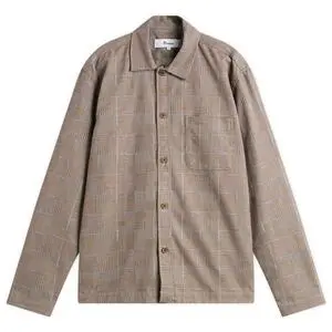 PALMES Glen Overshirt - Brown