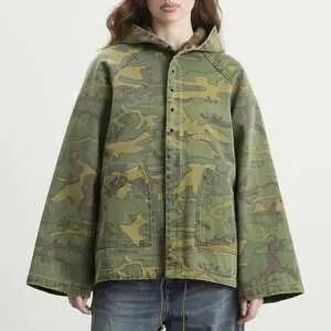 Needles Reversible Hooded Coat