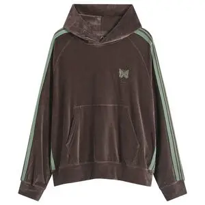 Needles Track Hoodie - Brown