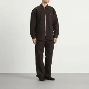 Dries Van Noten Overdyed Double Weave Cotton Cargo