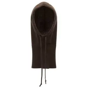 MAISON MARGIELA Knitted Balaclava Hood - Brown