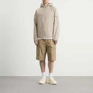 Moncler Etiache Light Weight Hooded Jacket - Beige