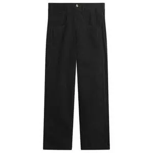 Junya Watanabe Tapered Corduroy Trousers - Black