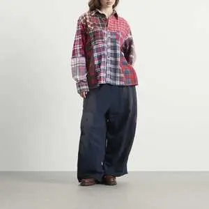 Needles Patchwork Flannel Shirt