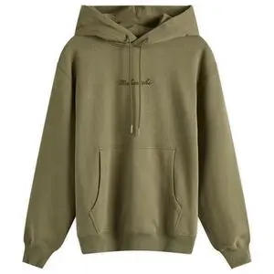 MAHARISHI Embroided Popover Hoodie - Olive