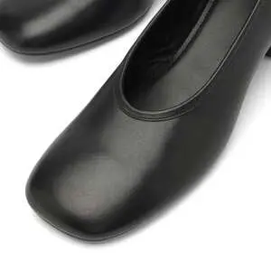 VAGABOND SHOEMAKERS Livia Block Heel Pumps - Black Leather