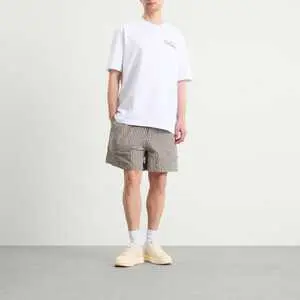 Moncler Check Drawstring Shorts