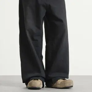 Balenciaga Worn Out Suede Mule