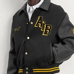 ABOUT:BLANK Letterman Jacket
