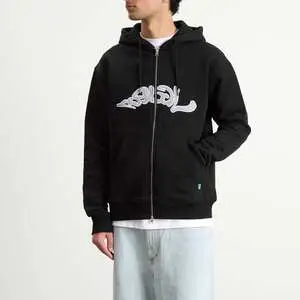 POSTAL Trip Applique Zip Hoodie