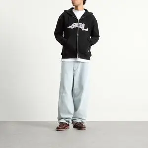 POSTAL Trip Applique Zip Hoodie