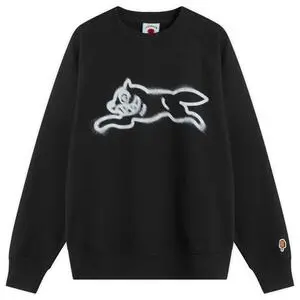 ICECREAM Spray Paint Running Dog Sweatshirt