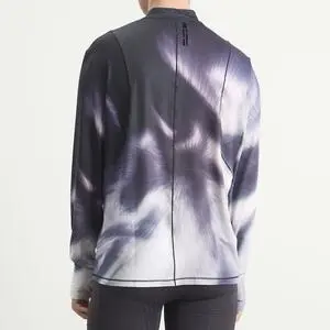 BANDIT Auragrid Mockneck Long Sleeve Top