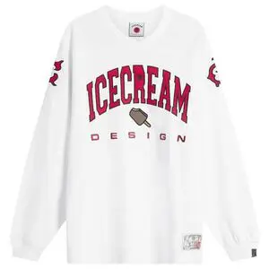 ICECREAM Design Longsleeve T-shirt