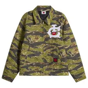 ICECREAM Tiger Stripe Work Jacket - Camo