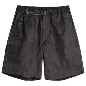 AND WANDER End. X Nylon Print Short Pant - Charcoal