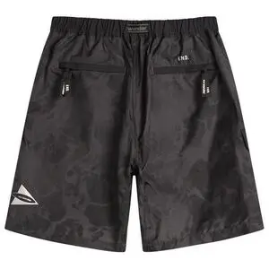 AND WANDER End. X Nylon Print Short Pant