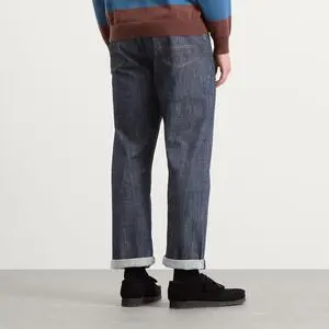 DUBBLEWARE Straight Leg Selvedge Denim Jeans